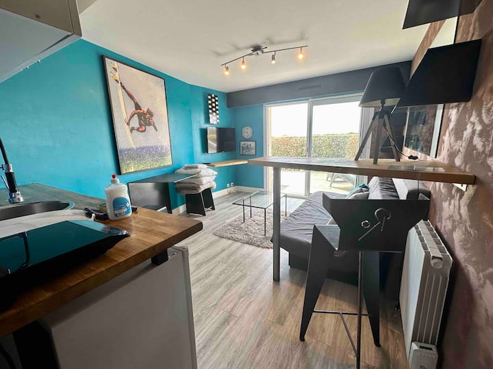 Mega Cosy Studio  6 Bord De Mer + Terrasse - Groix