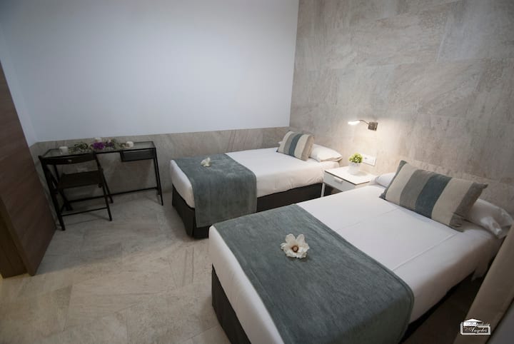 Habitación Doble - 2 Camas, Hospedería Los ÁNgeles - Córdoba