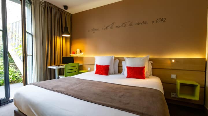 Superior Terrace Twin | Hotel Du Château, Dinan - Dinan