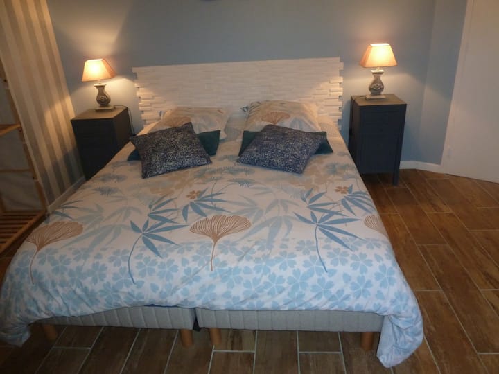 Résidence Honfleuraise -Chambre "Deauville" - Honfleur