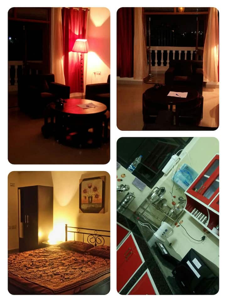 2 Br Appt With A Sea Facing Countryside View - Goa