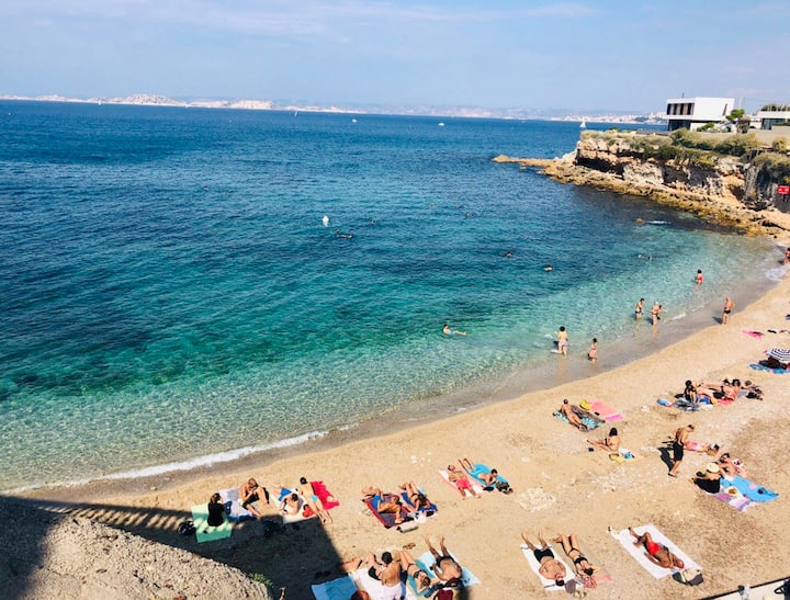 Maison à 40 M De La Plage à Marseille 8 Personnes - Marsella