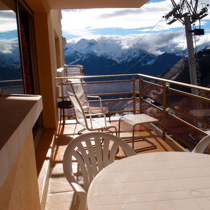 ⎈Pied Des Pistes. Parking. Terrasse Ensoleillée. - Vaujany