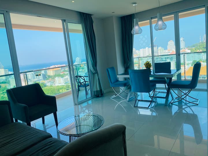 Grande Caribbean 2 Bedroom Sea ​​View***** - Jomtien