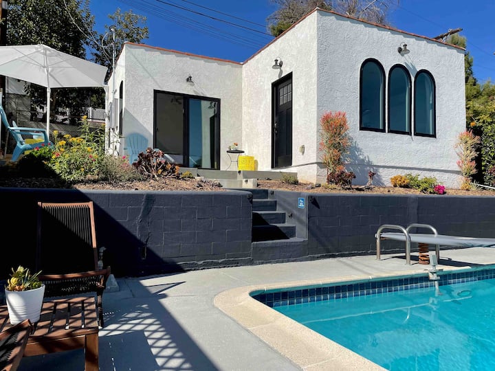 Private Spanish Guesthouse W/ Pool & Views - Los Angeles, CA