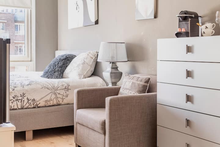 Cozy  Room Whirlpool Bath, Wifi, Near Center - Amsterdam