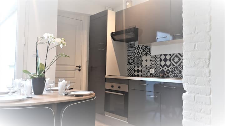 Proche Gare, Appart 1 Cosy, Rue Calme - Longueau