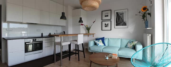 New Apartment With Ac - Warszawa