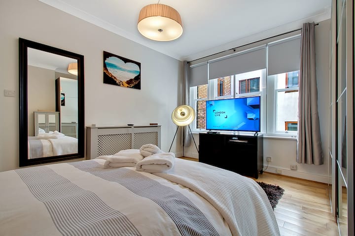 Prime Baker Street Apt. 5 Mins Walk Oxford St. - Marylebone