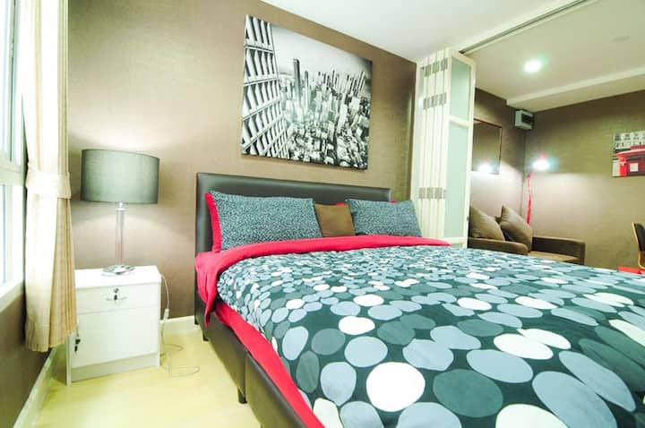 ★ Great Studio, Easy Walk To Pier & Bts Taksin ★ - Bangkok