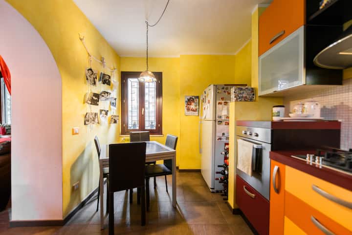 Chambre  Avec Salle De Bain Attenante Et Jardin - Rome