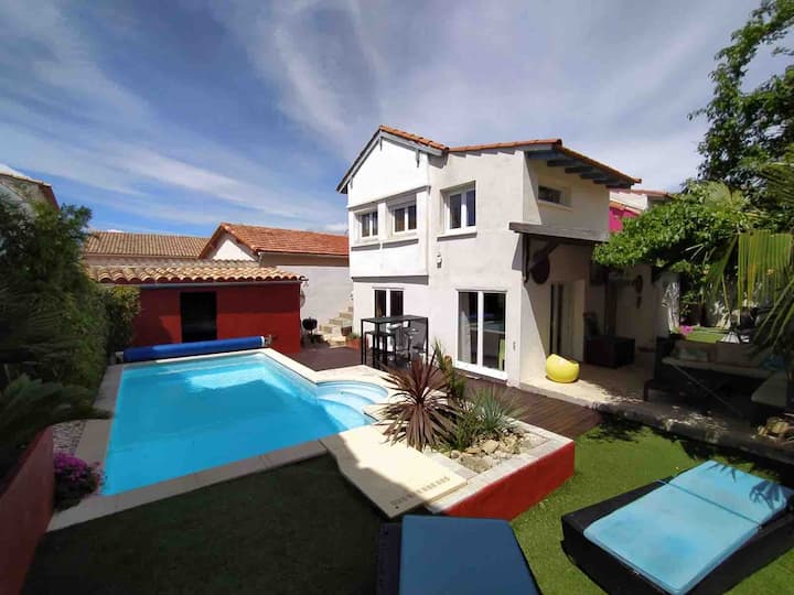 Villa Moderne Calme Pérols Piscine Proche Plage - Pérols