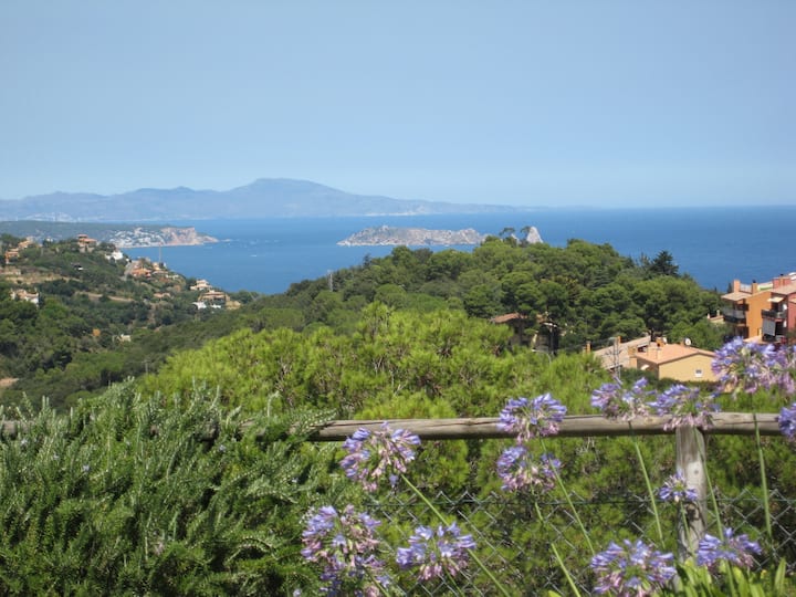 Begur, Belle Maison, Jardin, Piscine, Vues Mer - Begur