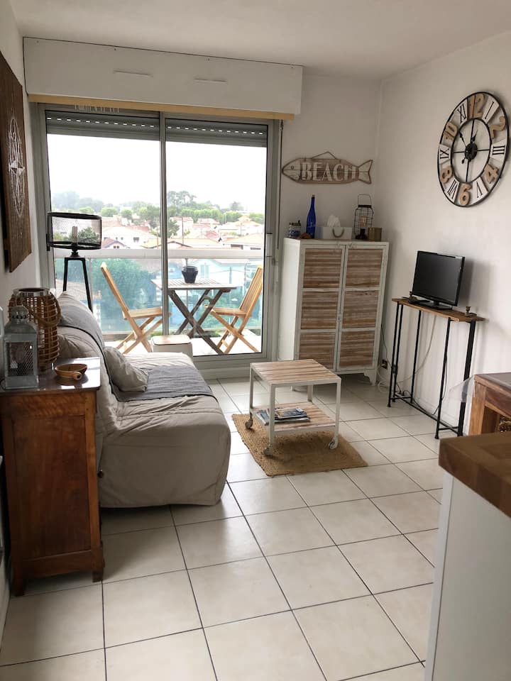 Studio Cabine Avec Terrasse Xxl - Dune du Pilat