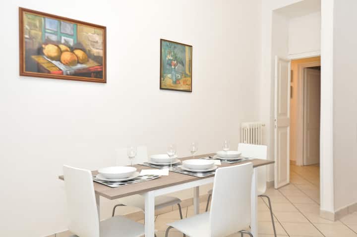 Blue Double Room With Private Bath - Rome