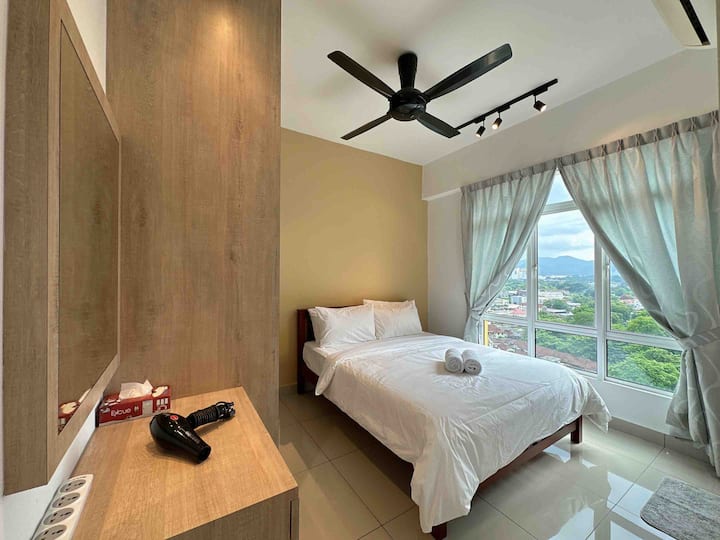 *Super Promo* Cozy Deluxe Homestay @Majestic Ipoh - Menglembu