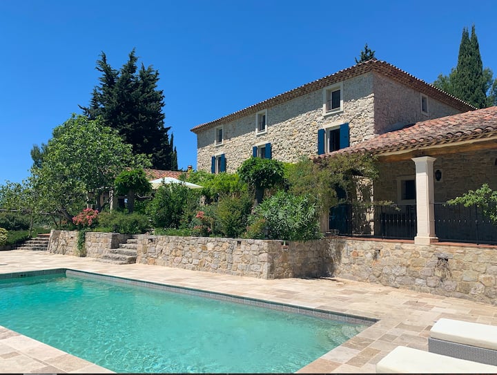 C18th Bastide, Cote D'azur. Sleeps 12-14 - Les Arcs sur Argens