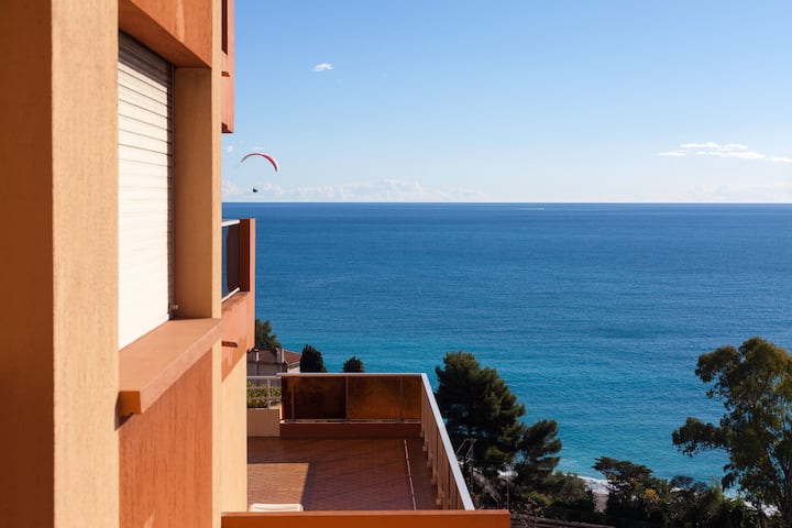 Great Flat In Roquebrune- Monaco W View Amandiers - Roquebrune-Cap-Martin