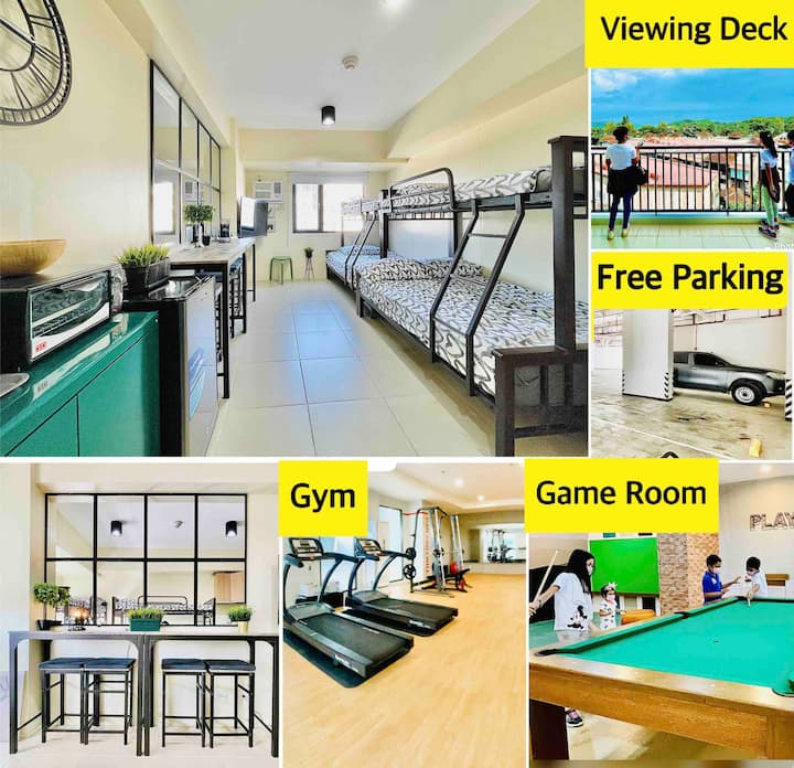 Free Parking 4beds Fastwifi Clean Safe @Serineast - Tagaytay City