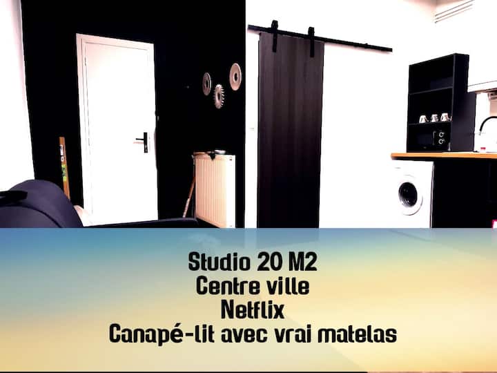✴️Studio Le Guesde A 🔸Hypercentre 🔸Netflix - Lorette