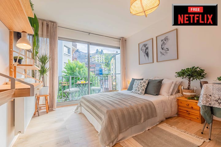 Studio Bali 2** + Parking Privé Inclus - Aix-les-Bains