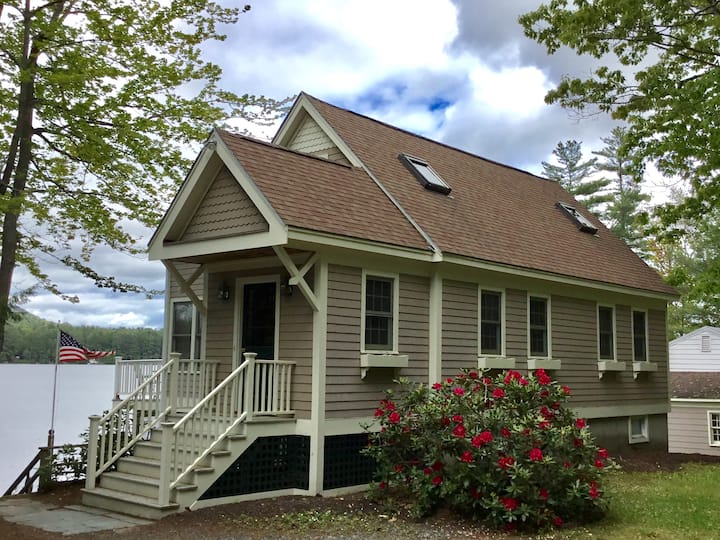 Beautiful Home Overlooking Pristine Nh Lake - Sunset Waterfront, Gilmanton Iron Works
