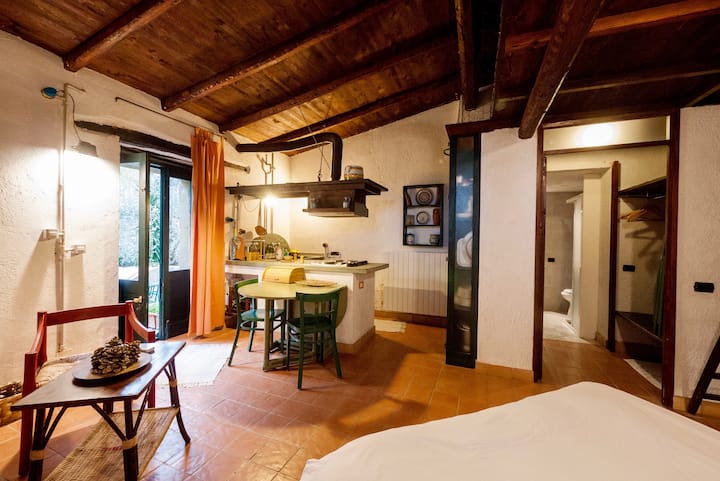 Casa Migliaca, "Farmers" Room - Tusa