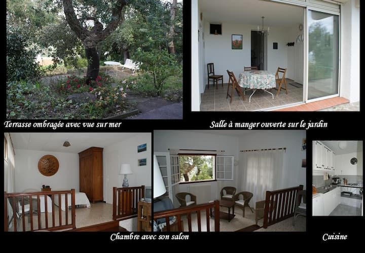 Appartement Très Calme Entre Mer Et Montagne - Laroque-des-Albères