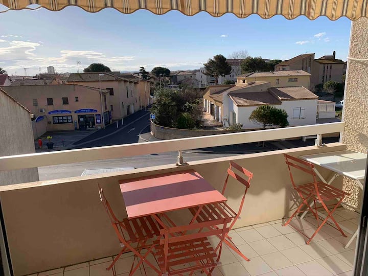 Joli Appartement Proche Centre Ville Et Mer - Valras-Plage