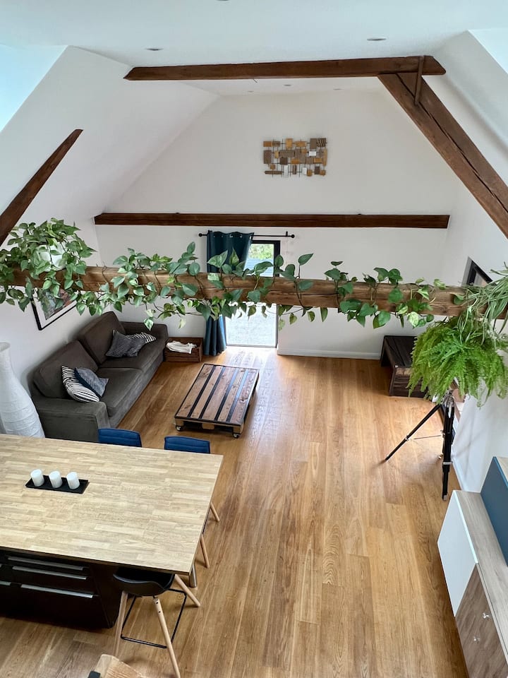 Loft 2 Pièces Pour Une Escapade Alsacienne - Jardin Monastique - Eschau