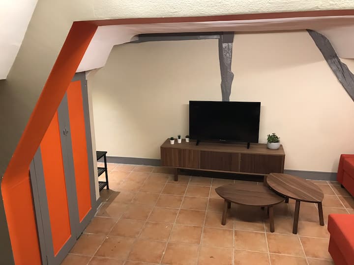 Le Perchoir, 1ch 40m2, Hyper Centre Rouen - Rouen
