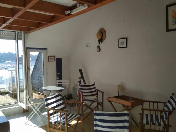 St-malo Appart Avec Terrasse Vue  Mer Etbonne Expo - Saint-Malo