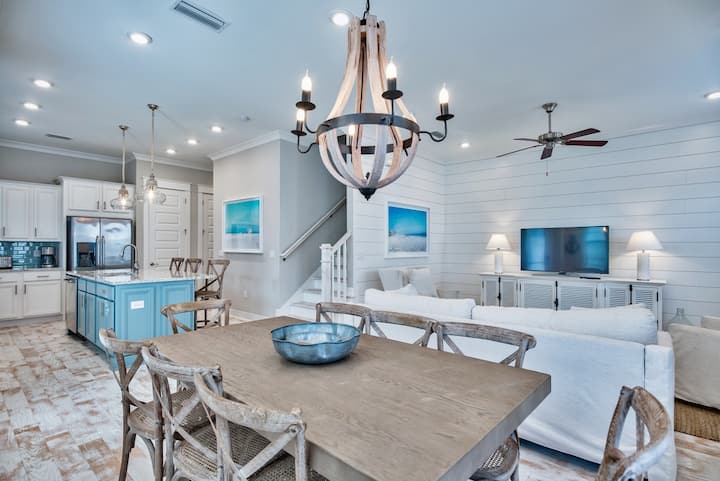 "Just a Dream" Beach Home on 30A w/ Golf Cart - Townhouses for Rent in ...
