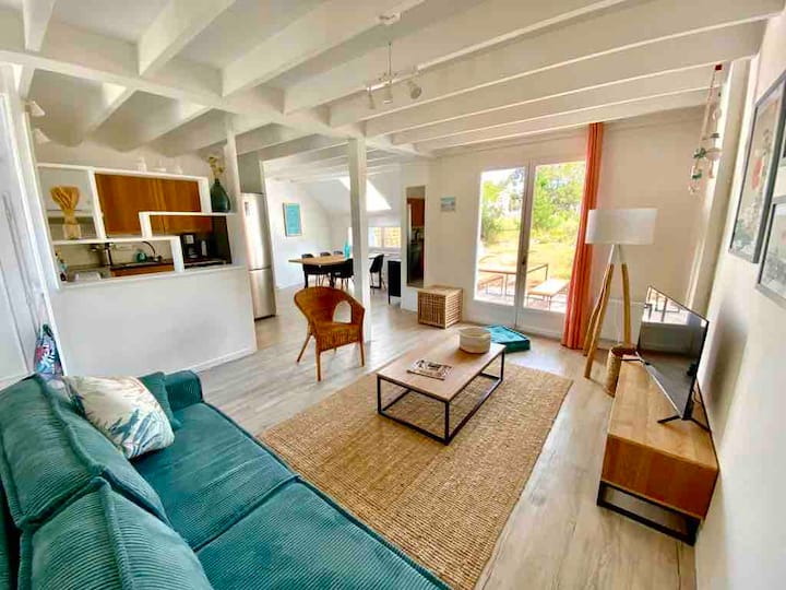 «&nbsp;Maison Charlène&nbsp;» Mer, Plage, Jardin Et Tennis - Plage Le Pouliguen