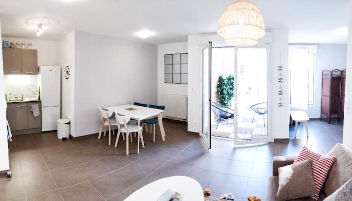Bel Appartement 38 M² Face à La Mer, Parking Privé - Palavas-les-Flots