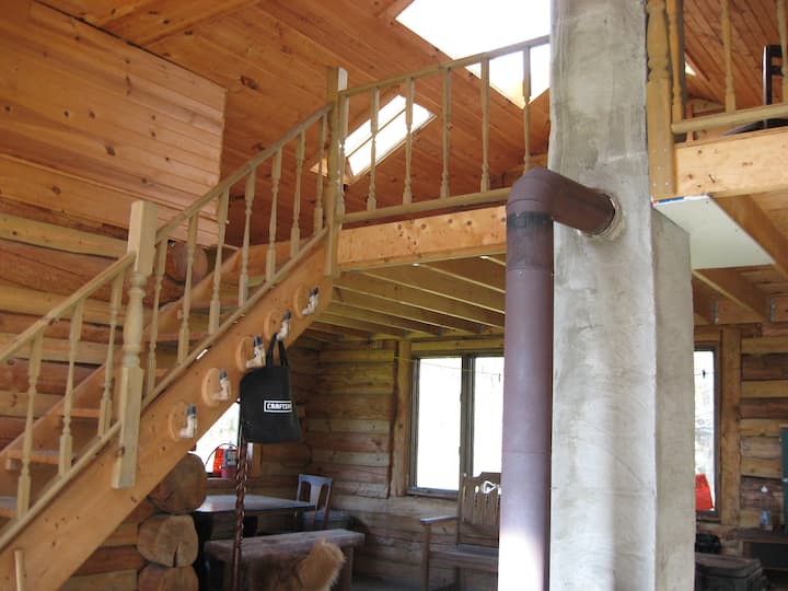 Round Top Retreat, Rustic Cabin - Cabins for Rent in Richford, New York ...