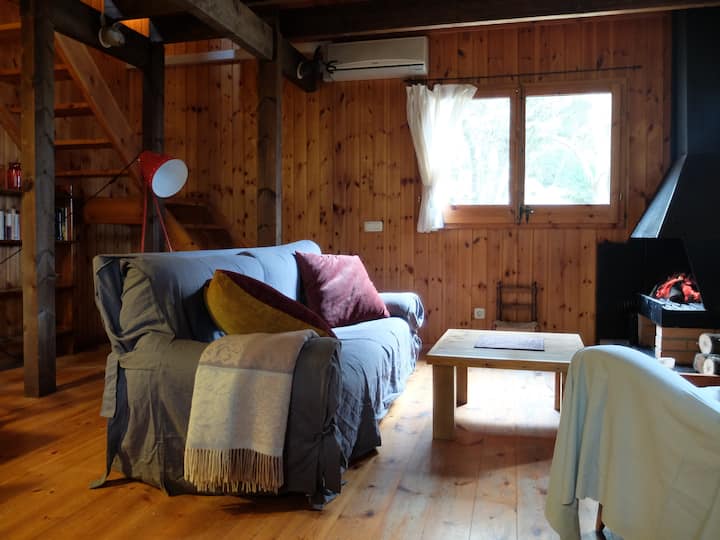Casa De Madera En El Bosque. 6 Plazas. - Costa Brava