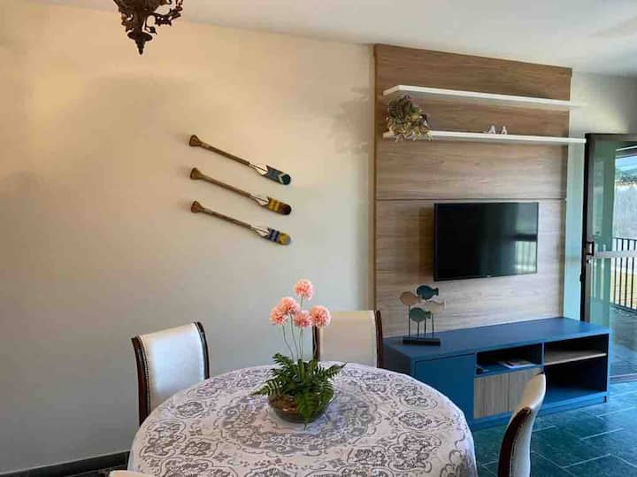 Belo Apartamento Na Enseada A 150 Metros Da Areia. - Ubatuba
