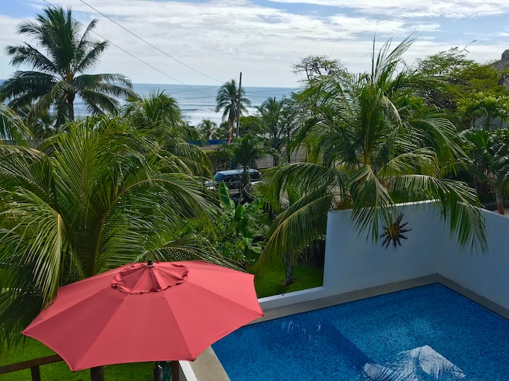 Kayu Beach  House W/pool @ Sunzal | El Tunco 2023 - El Salvador