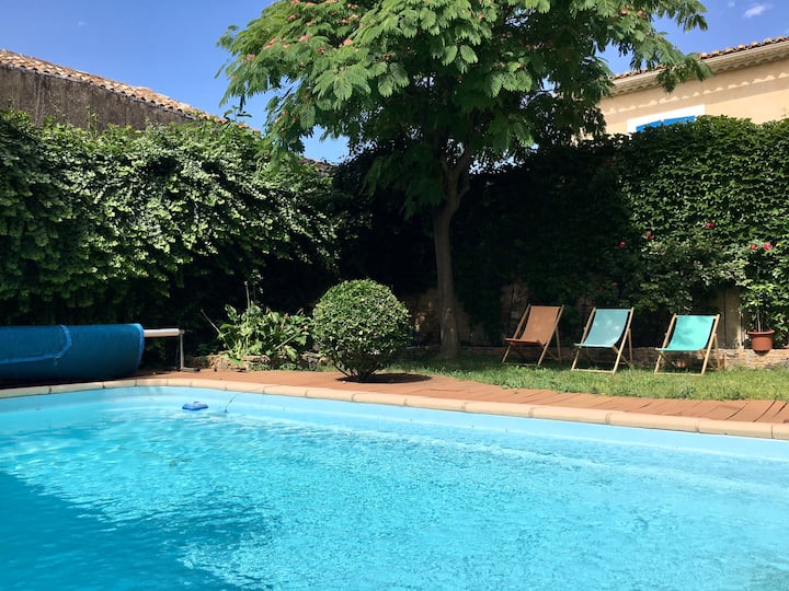 Appartement 70m2 - Piscine - Jardin - Terrasse - Narbonne