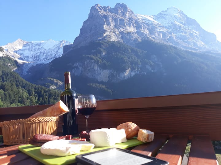 Eiger View - Apt. Zanetti, Chalet Mettli - Grindelwald