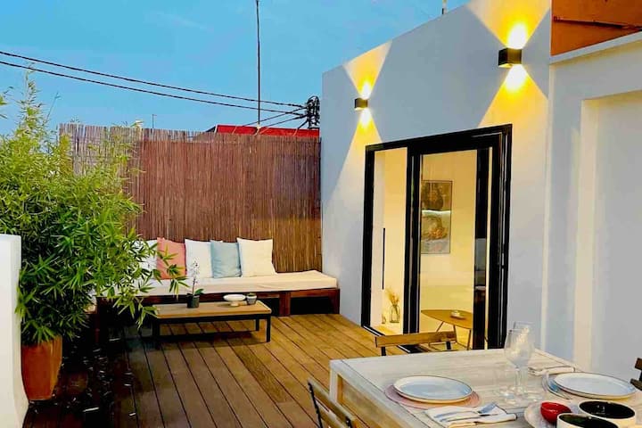 Sunny Penthouse @ Cabanyal’s Market - 