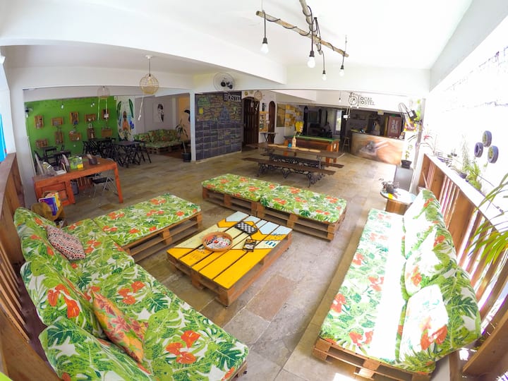 Melhor Localização De Manaus-dorm De 6 Camas Misto - Manaus