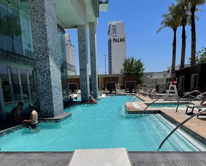 Lovely Studio In Hotel Bldg Setting W/pool& Gym - 라스베이거스, NV