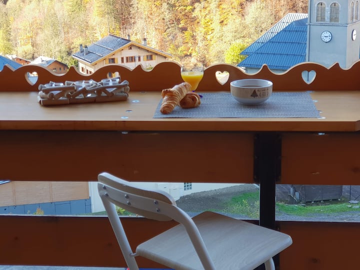 Appart 4 Pers La Giettaz Au Cœur Des Aravis N°15 - La Clusaz