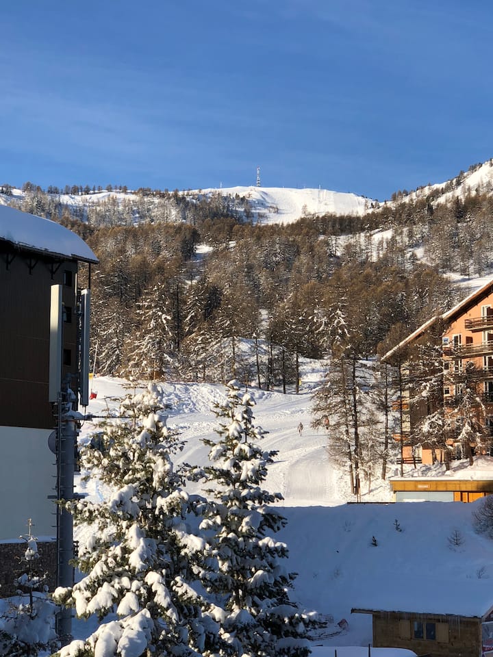 Appartement 4couchages Face Massif Des ÉCrins. - Risoul