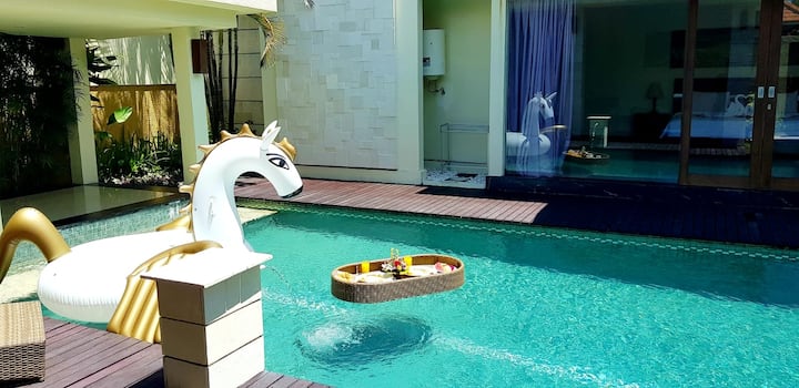 1broom Specious Private Pool Villa In Seminyak - 庫塔
