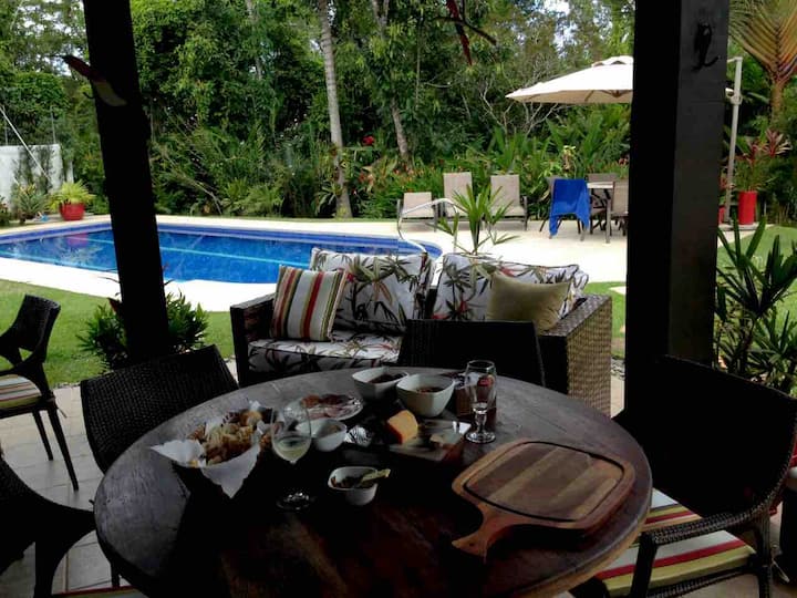 Linda Casa 4 Suites Com Piscina Ao Lado Da Riviera - Bertioga
