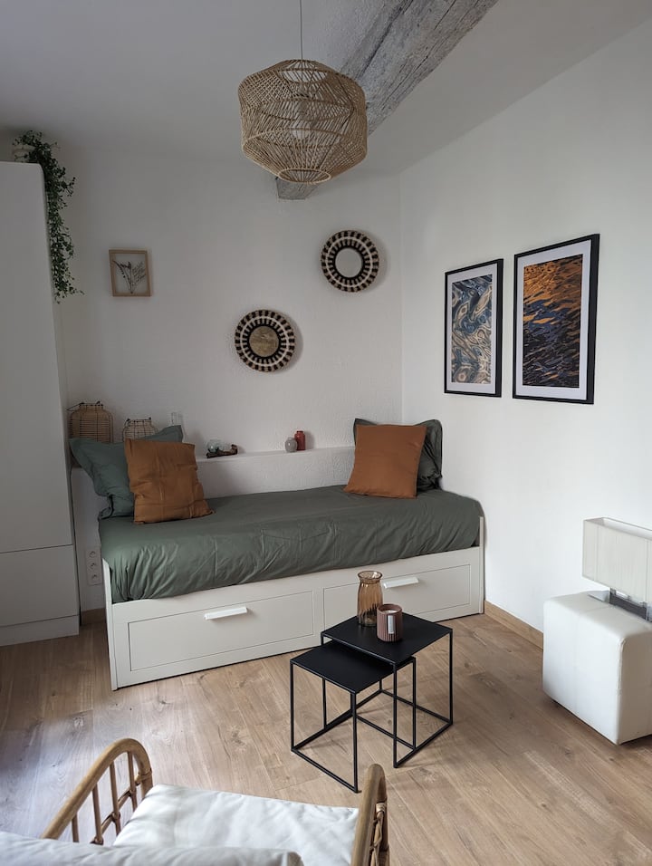 Paisible Studio En Hypercentre - Ibis Budget Montpellier Nord Euromédecine