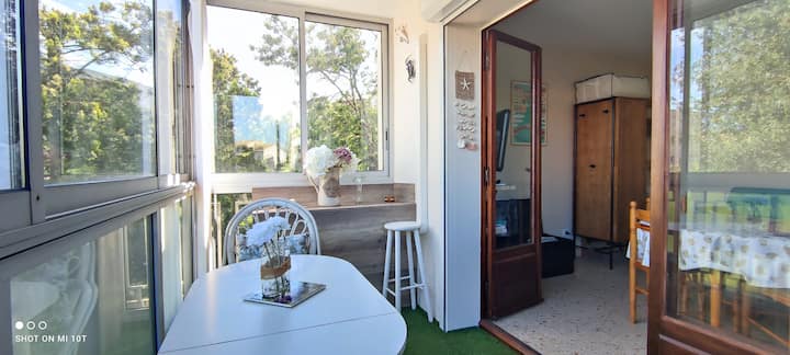 Cosy 2 Pièces - 500 M Mer - Clim - Parking Gratuit - Plage de Saint-Aygulf